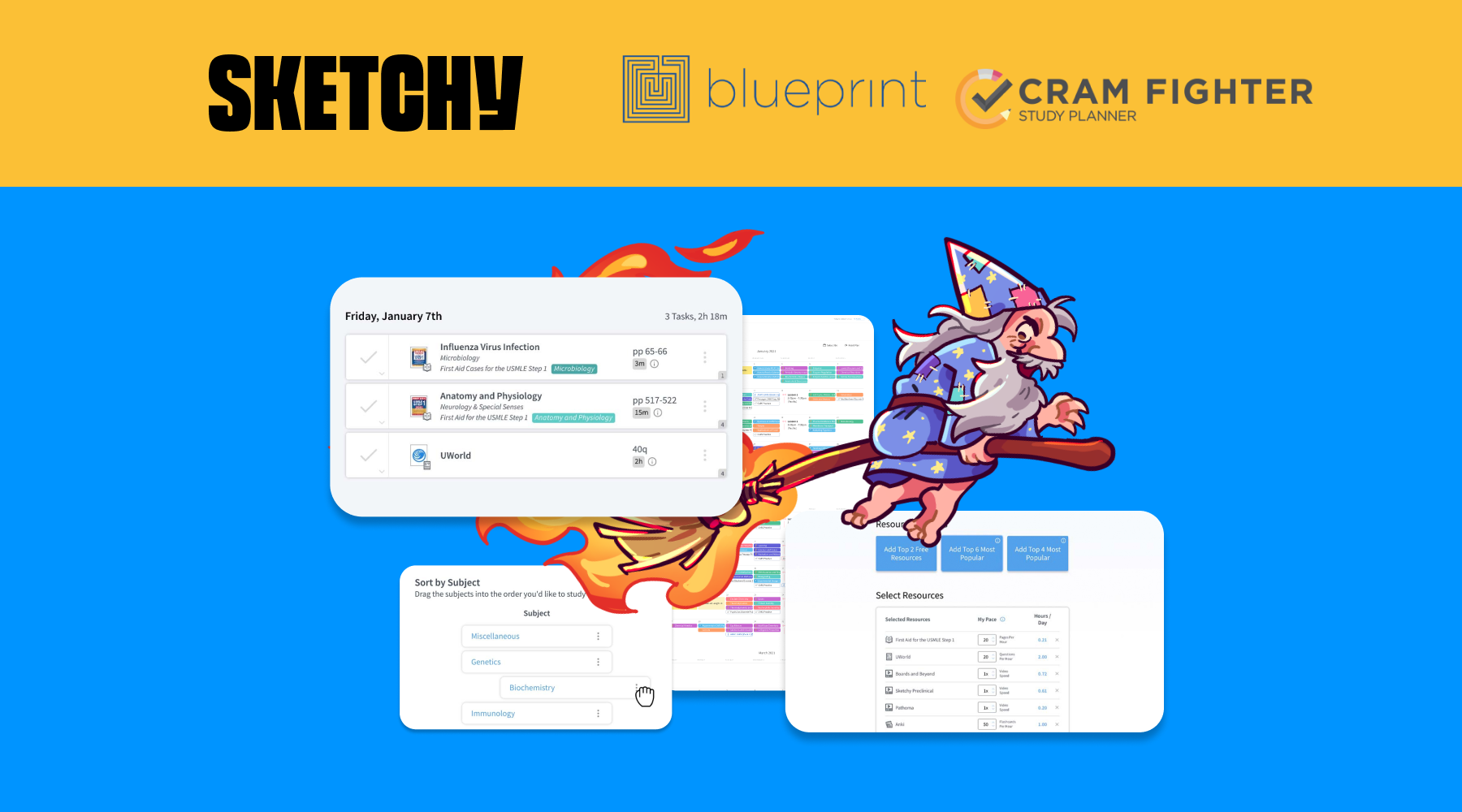 Organize Your Prep With Cram Fighter
